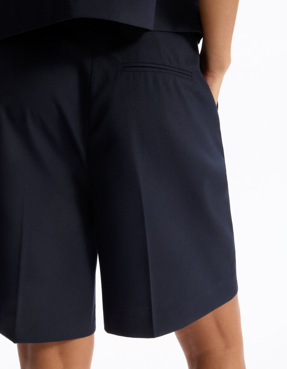 Bermuda habillé - marine | celio be camaïeu