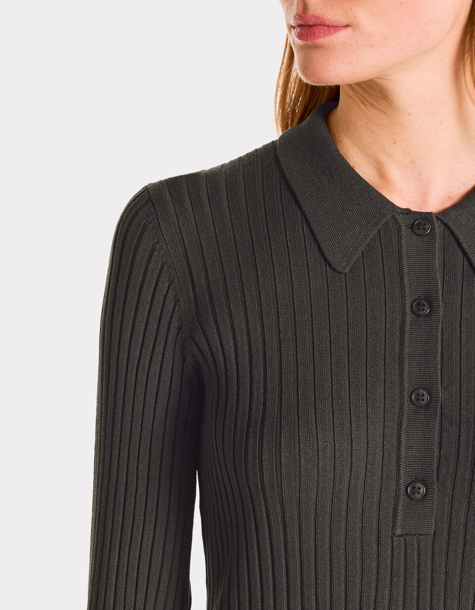 Robe en côtes plates - gris | celio be camaïeu