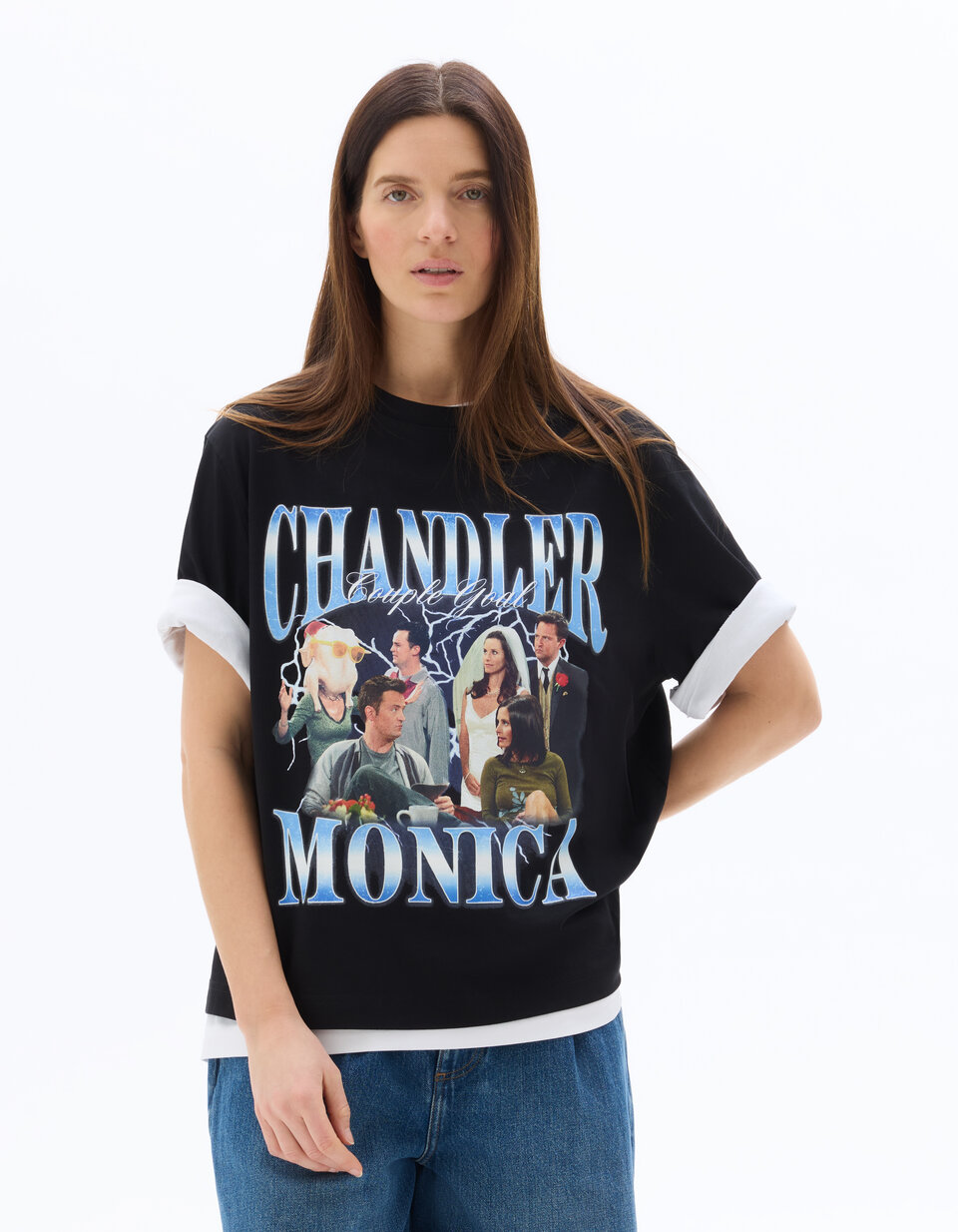 Friends - T-shirt femme noir | celio women