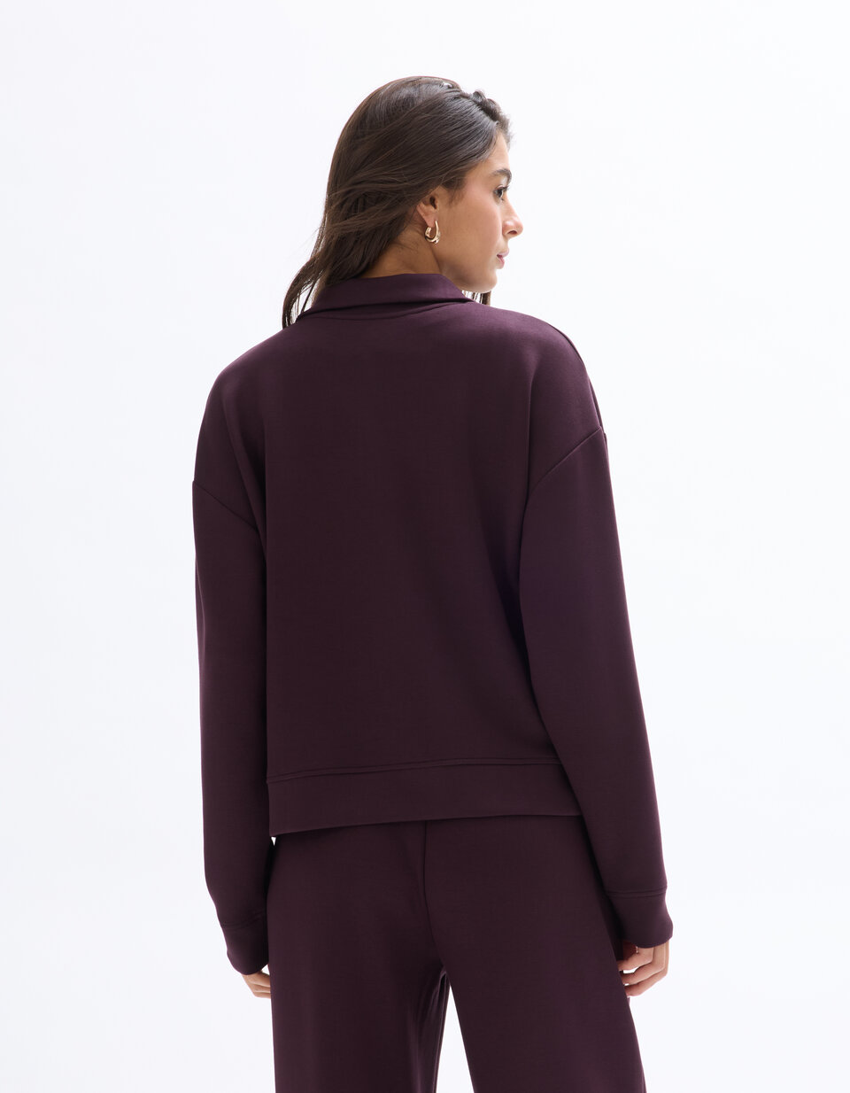 Sweat oversize - violet | celio be camaïeu