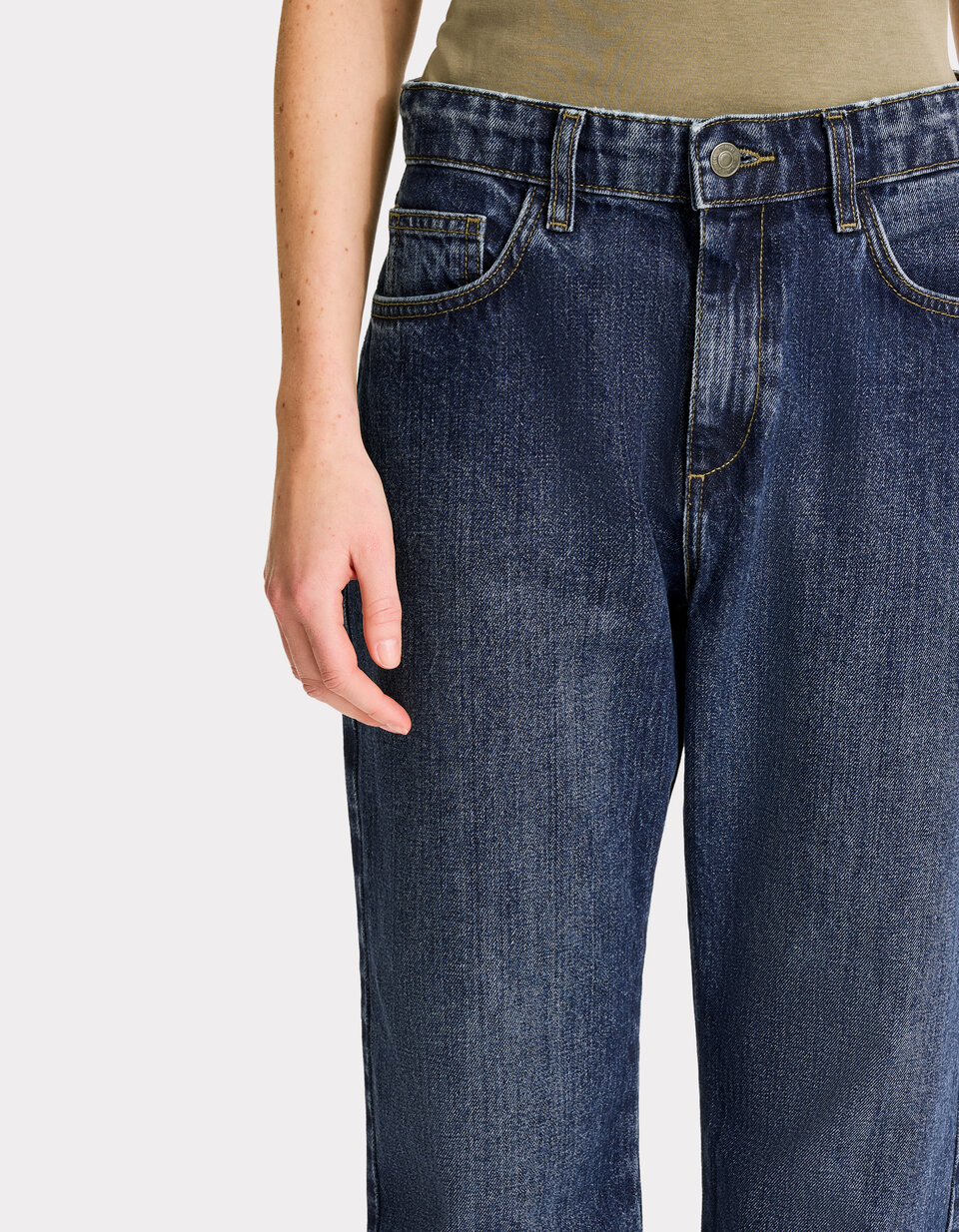 Jean droit taille normale - brut | celio be camaïeu