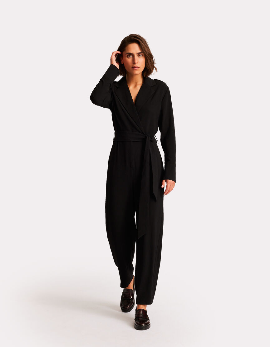 Gekruiste decollete combinatie - zwart | celio be camaïeu