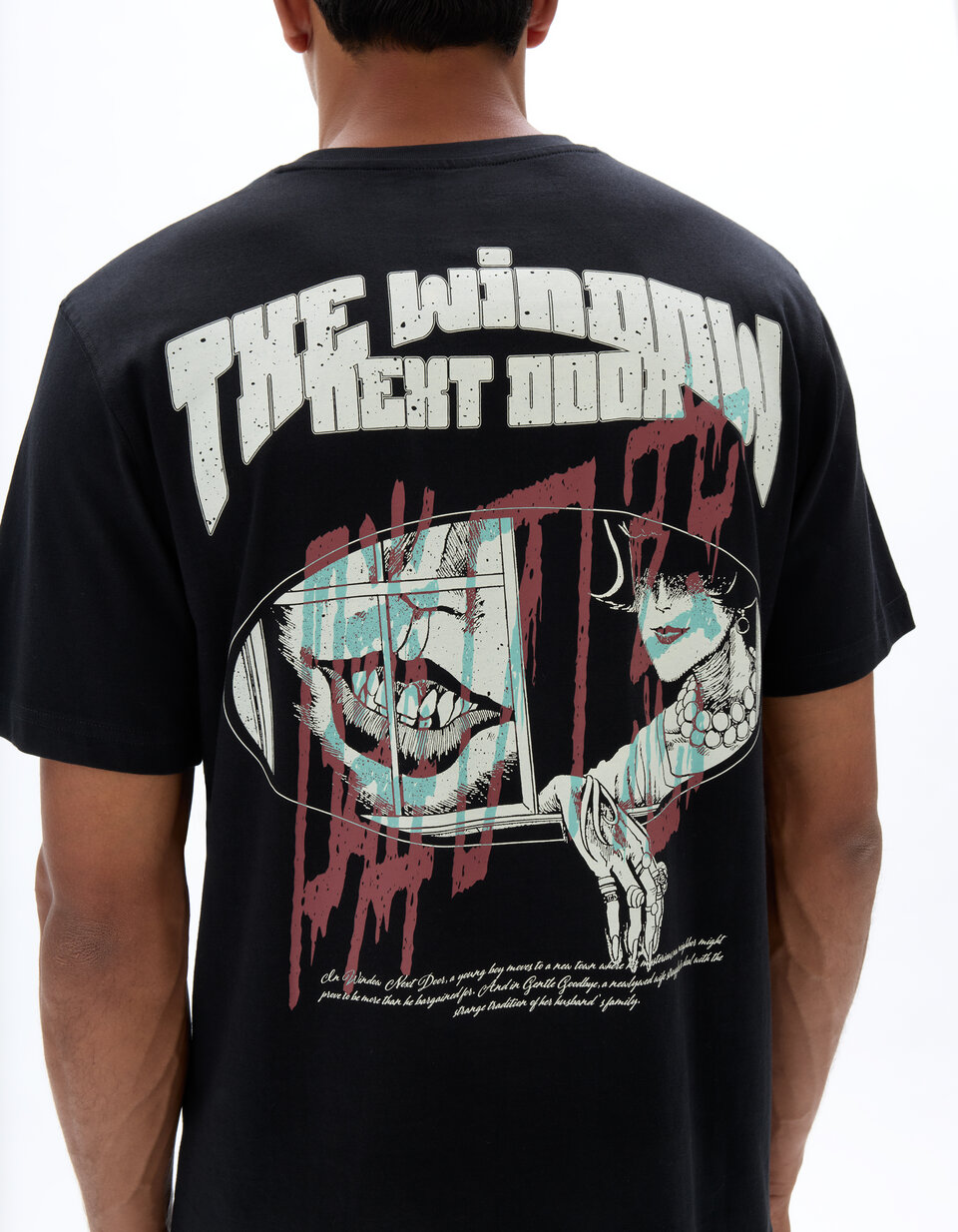 Junji Ito Collection - T-shirt noir THE WINDOW NEXT DOOR | celio be normal