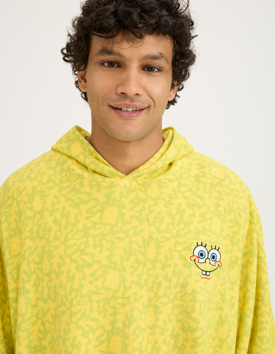 Bob l'Eponge - Poncho de plage jaune | celio be normal