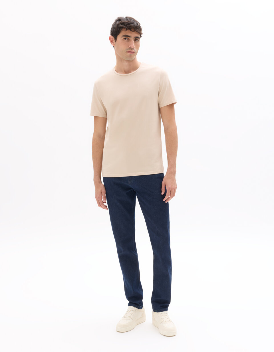 Jeans slim algodão stretch - azul bruto | celio be normal