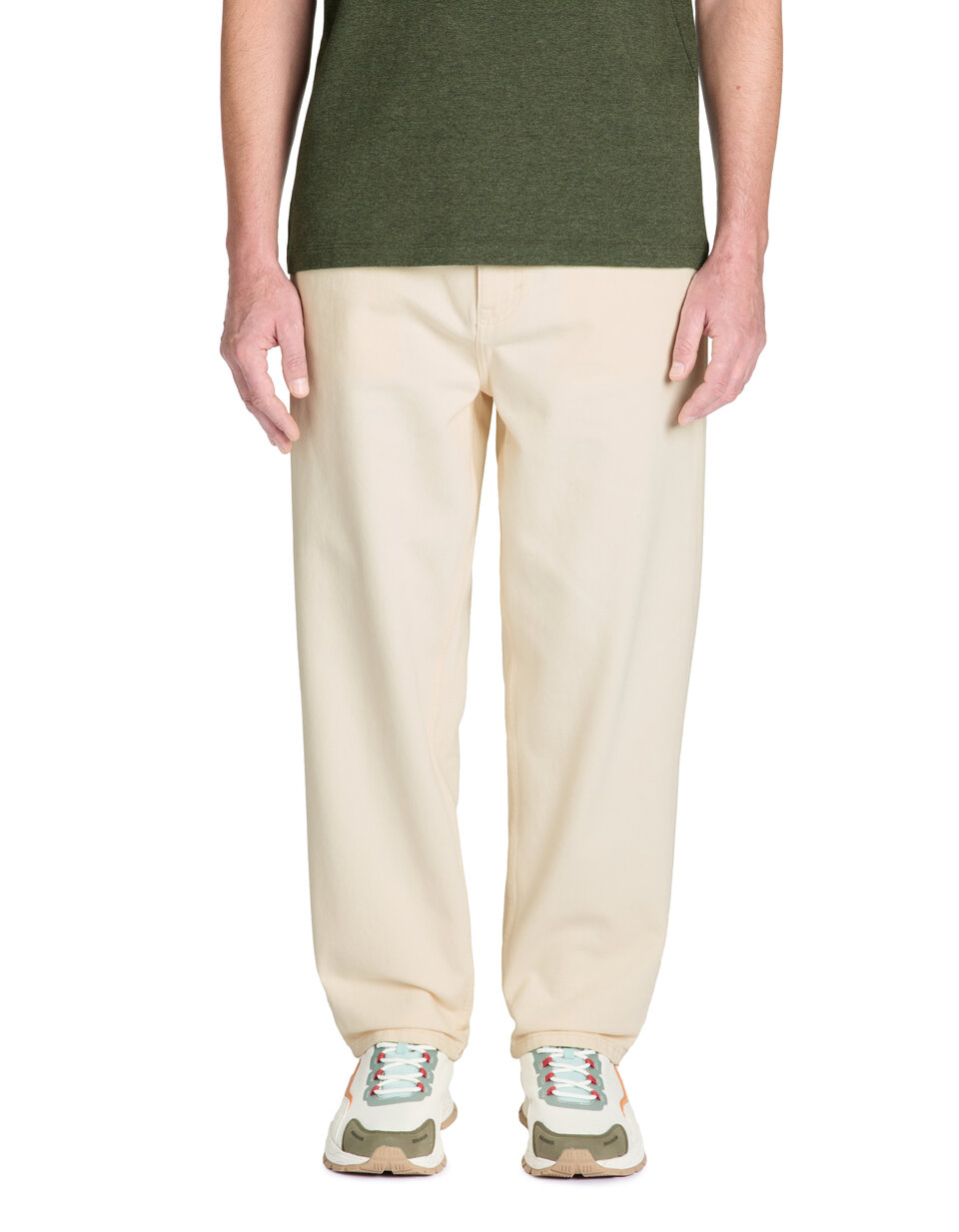 Jean baggy 100% coton - écru | celio be normal