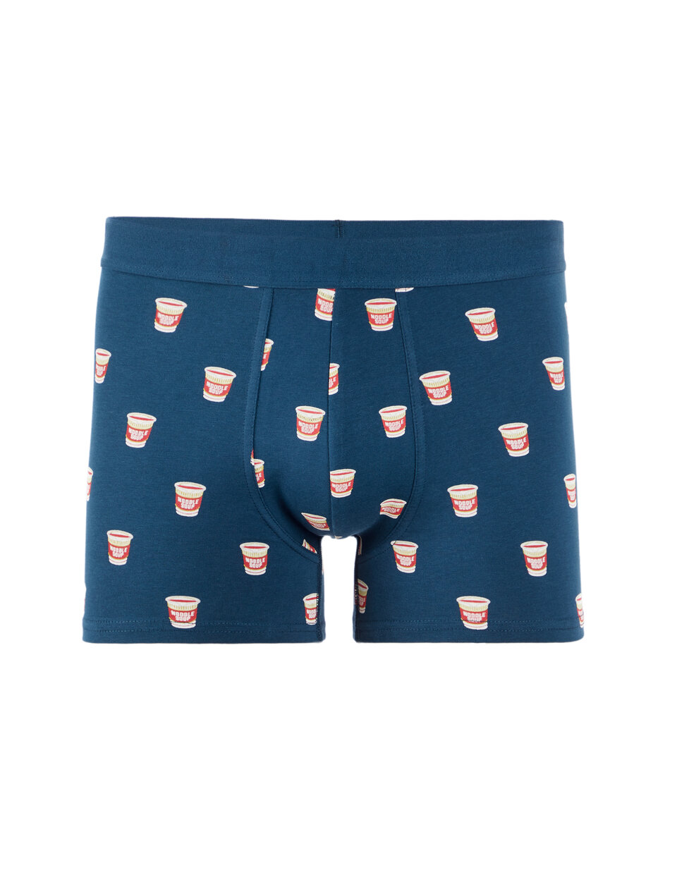 Coffret duo boxer et chaussettes Noël noodles - bleu | celio be normal