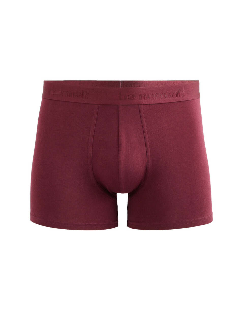 Boxer en coton stretch uni - violet | celio be normal