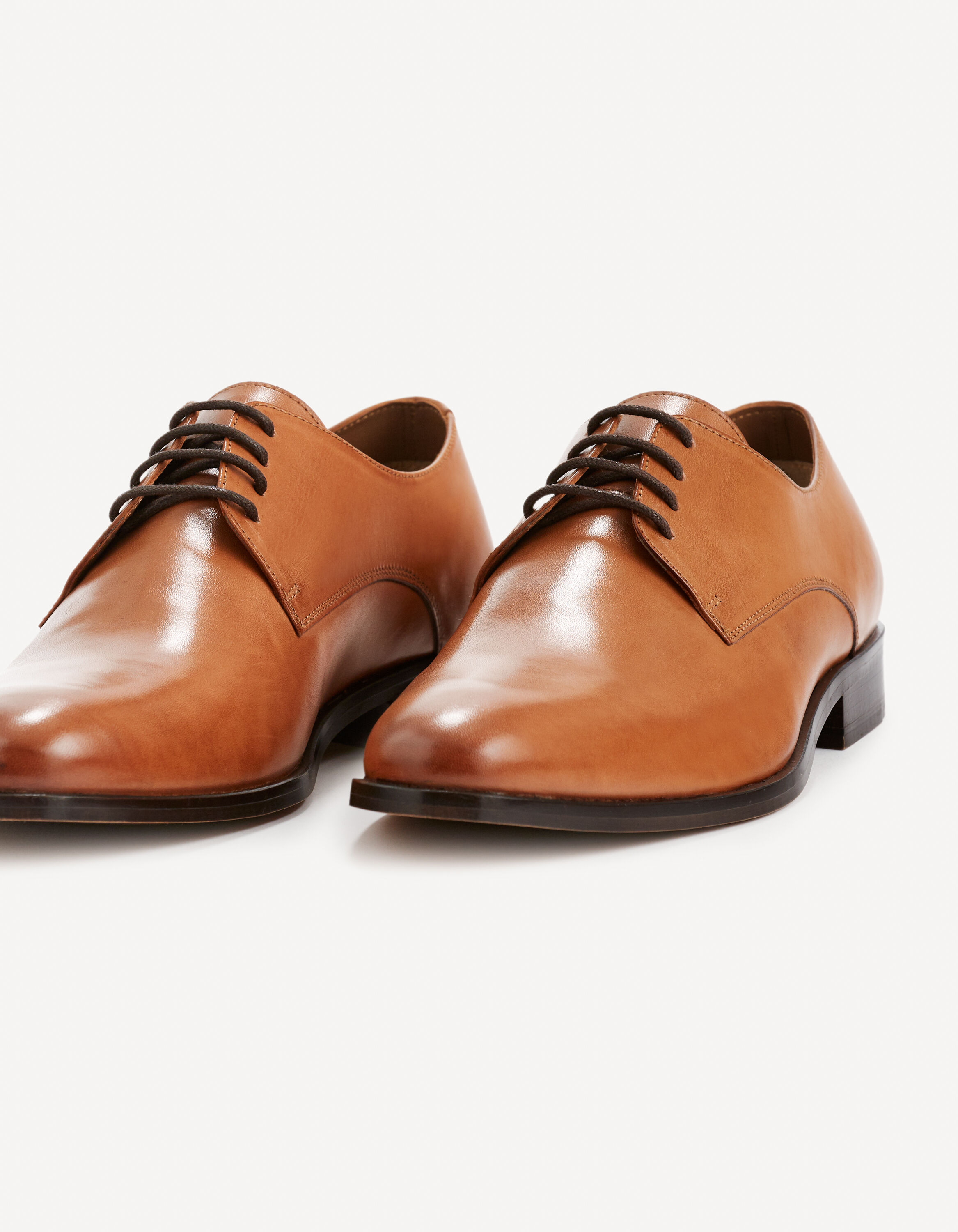 Derbies en cuir - marron | celio be normal