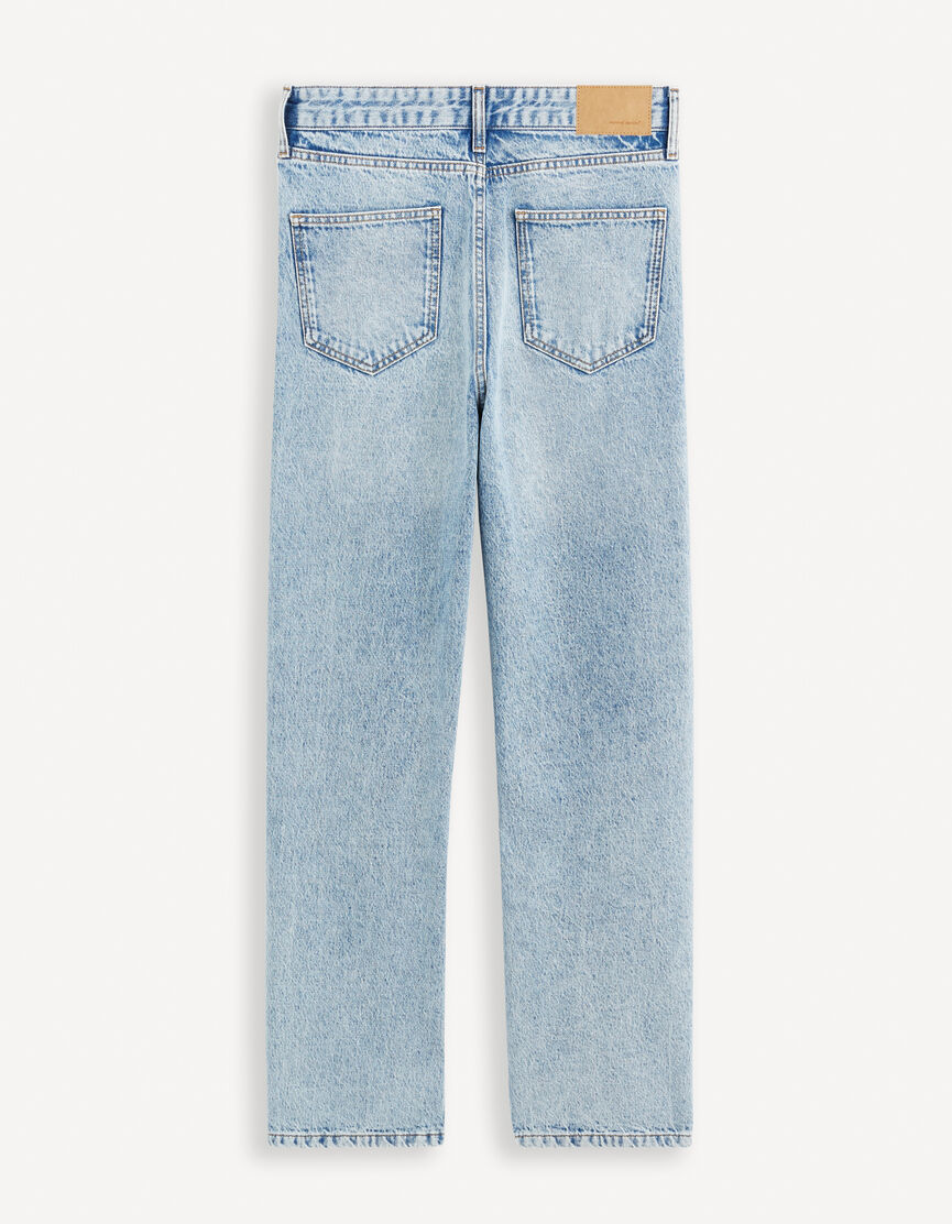 Jean Baggy 100 Coton Blanc Celio Be Normal