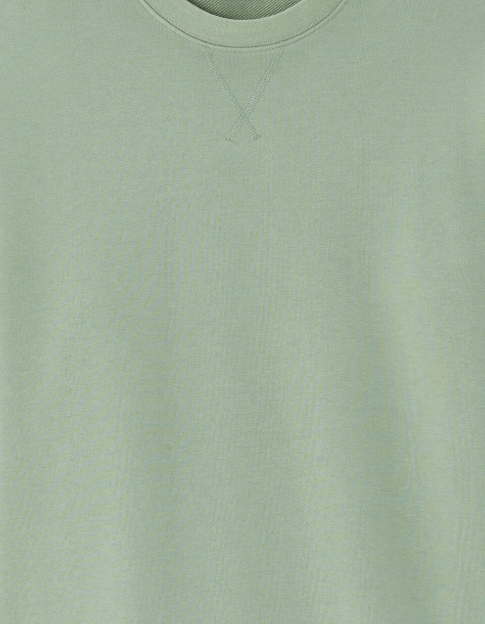 Sweat regular col rond 100% coton - bleu clair | celio be normal