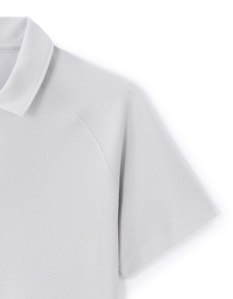 Polo regular Coolmax - gris clair | celio be normal