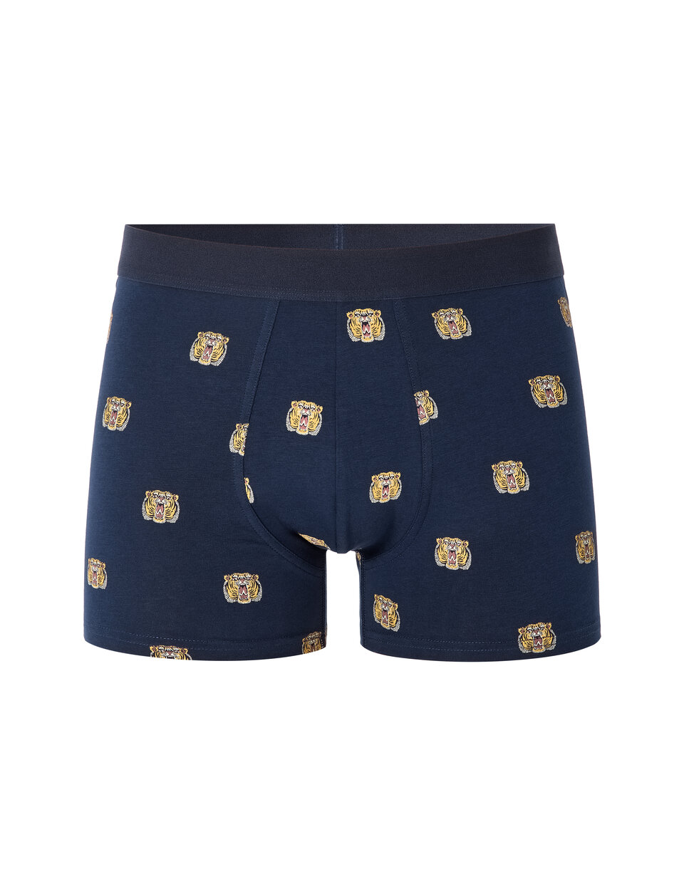 Boxer padrão tigre - azul-marinho | celio be normal