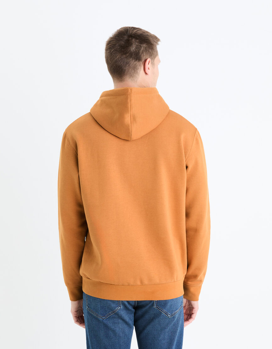 Sudadera Con Capucha Marrón Celio Be Normal