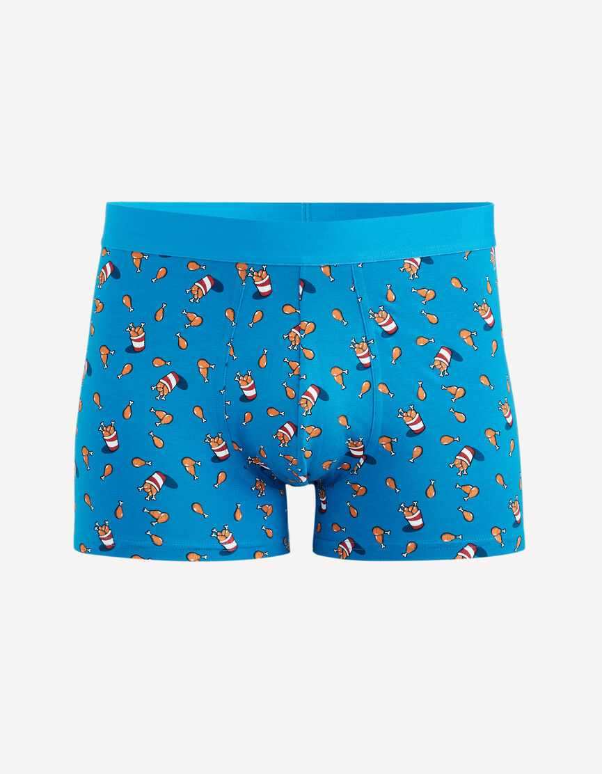 Caja de Navidad boxer bucket - azul marino | celio be normal