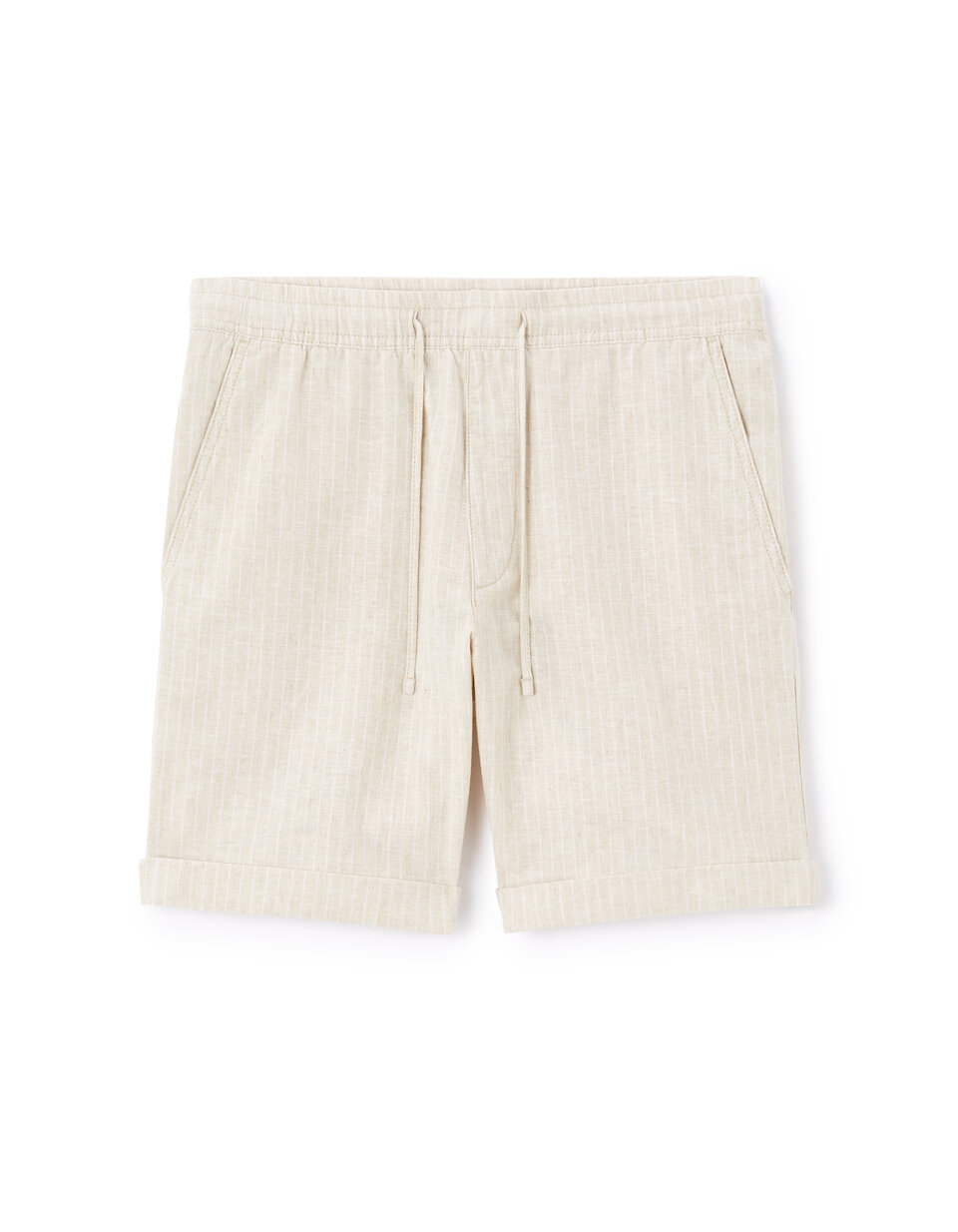 Bermuda de lino y algodón - beige | celio be normal