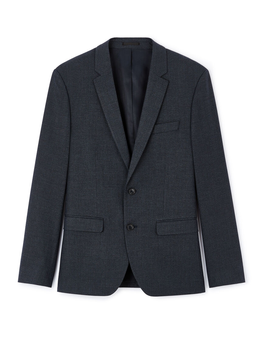 Veste De Costume Slim Marine Celio Be Normal