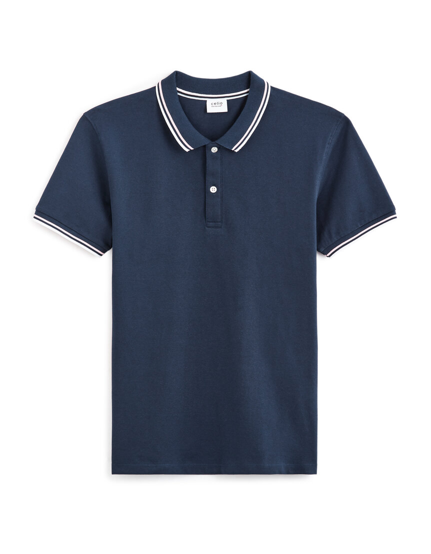 Polo azul marino para hombre | celio be normal