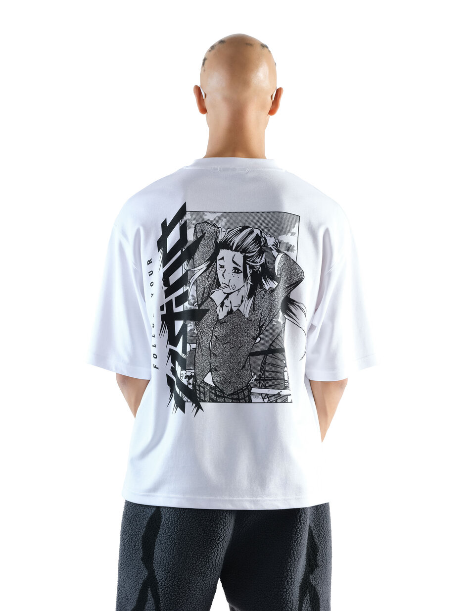 Follow your Instinct* by Inoxtag - T-shirt blanc | celio be normal