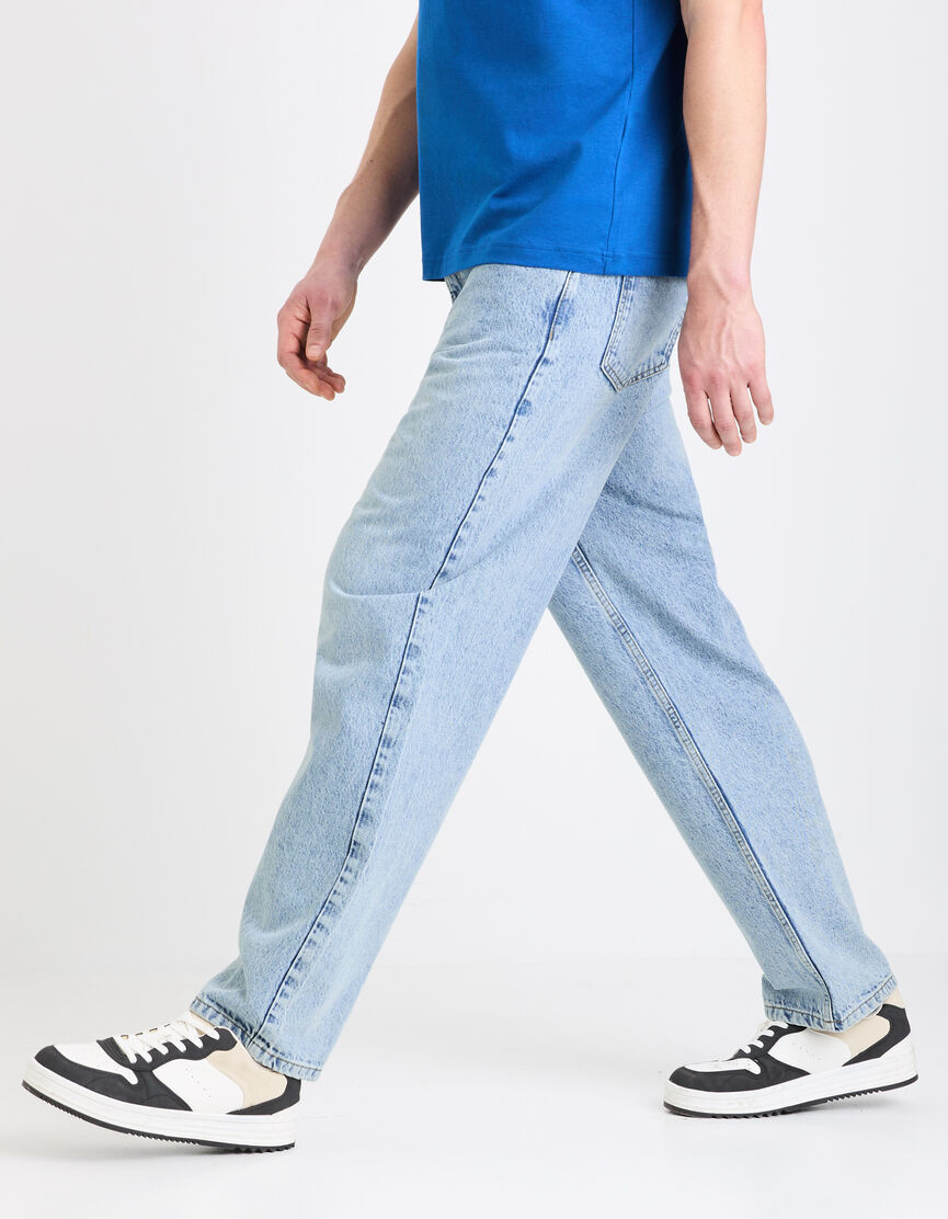 Jean Baggy Blanc Celio Be Normal