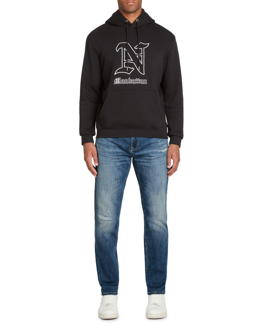 Jean Slim De Algodón Elástico C25 Azul Celio Be Normal