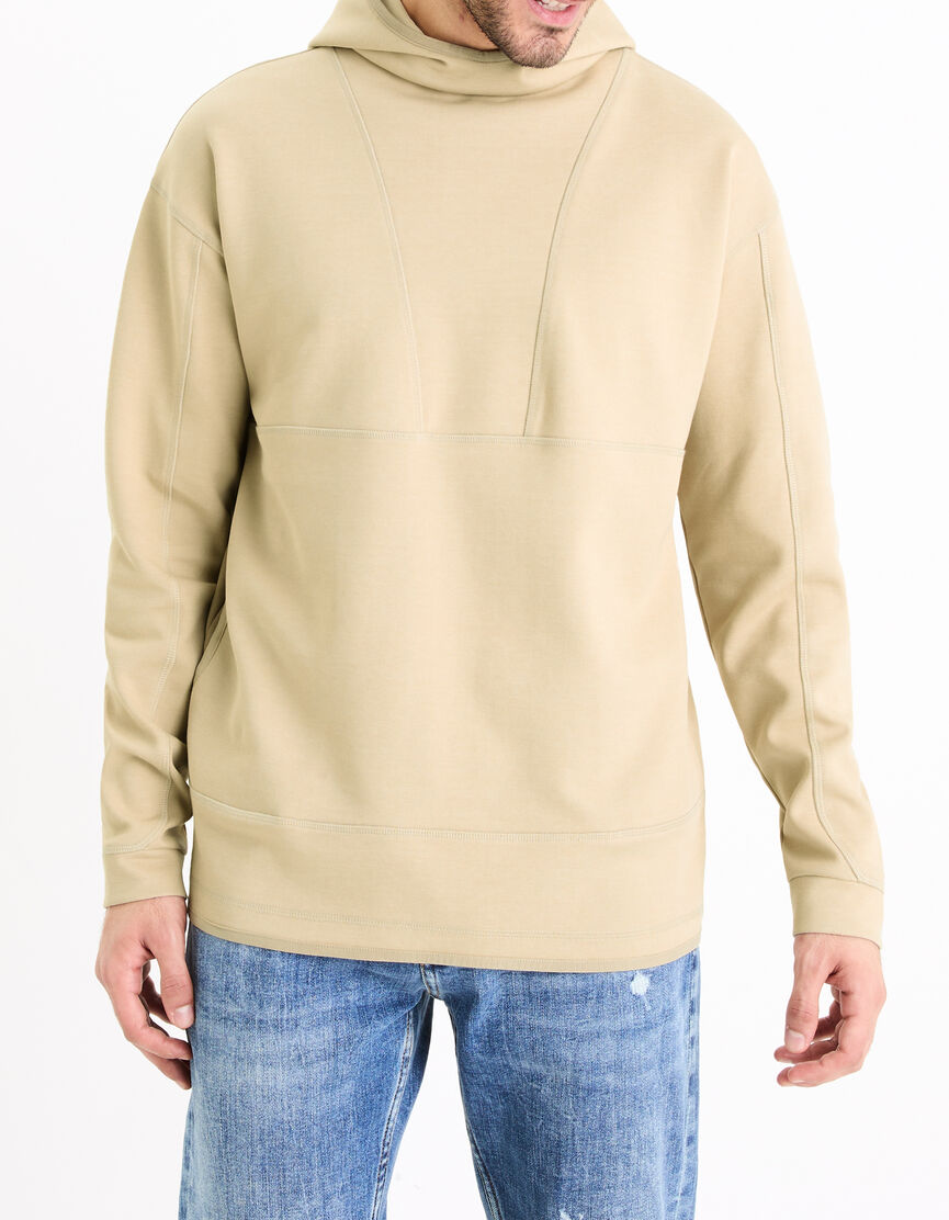 Sudadera Con Capucha Marrón Celio Be Normal