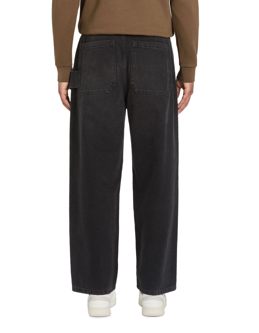 Jean Baggy De Algodón C75 Negro Celio Be Normal