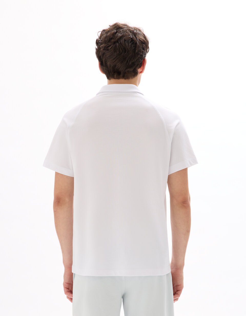 Polo regular Coolmax - blanc | celio be normal