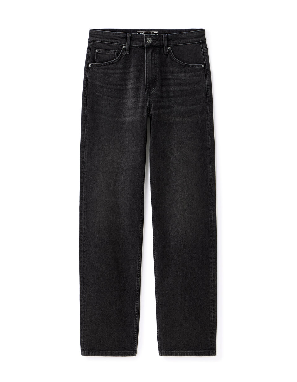 Jean C.95 loose coton stretch 3 longueurs - noir délavé | celio be normal