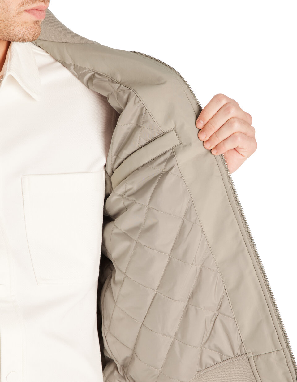 Blouson col montant - beige | celio be normal