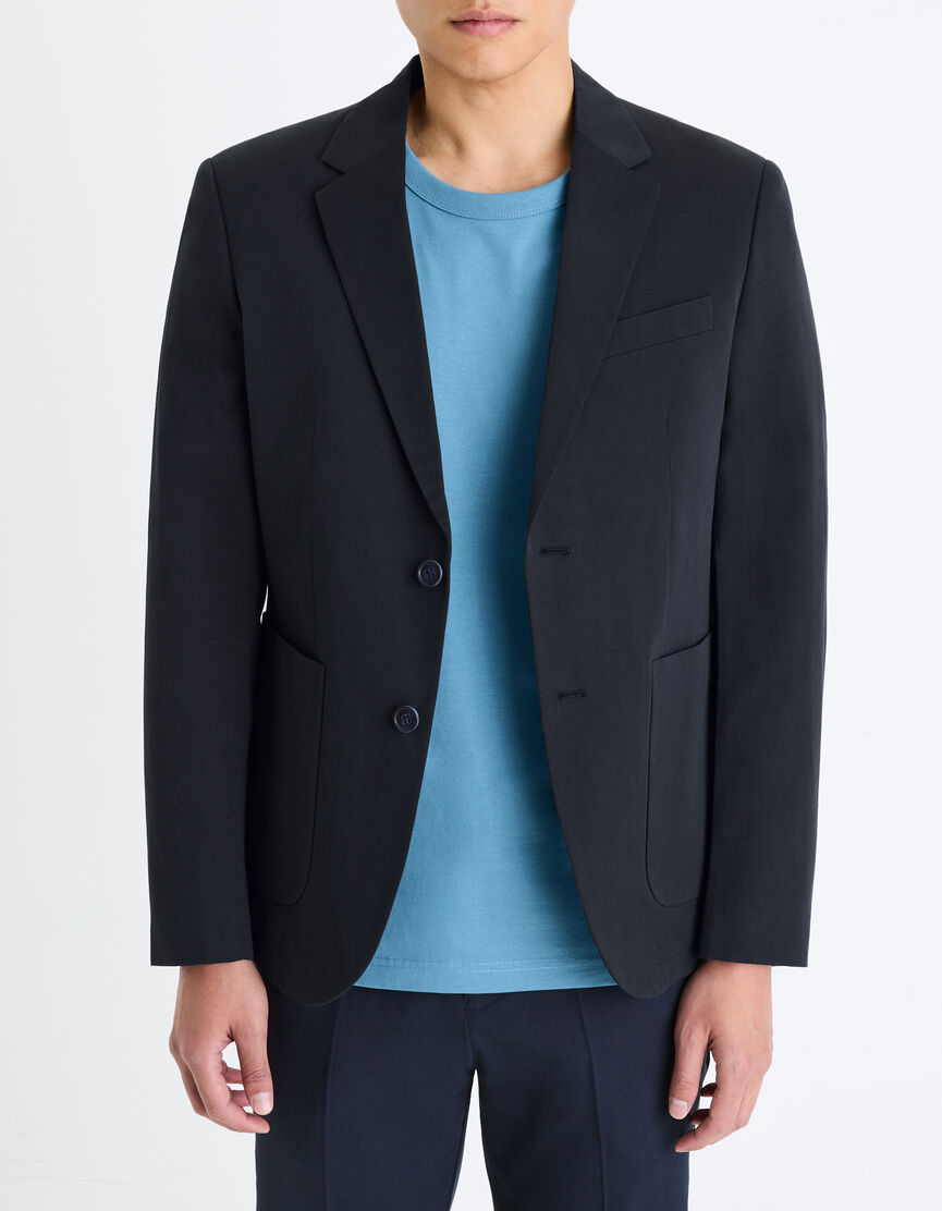 Veste De Costume Slim Bleu Celio Be Normal