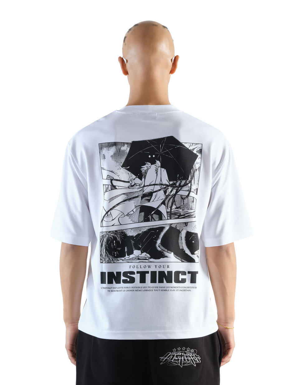 Follow your Instinct* by Inoxtag - T-shirt blanc | celio