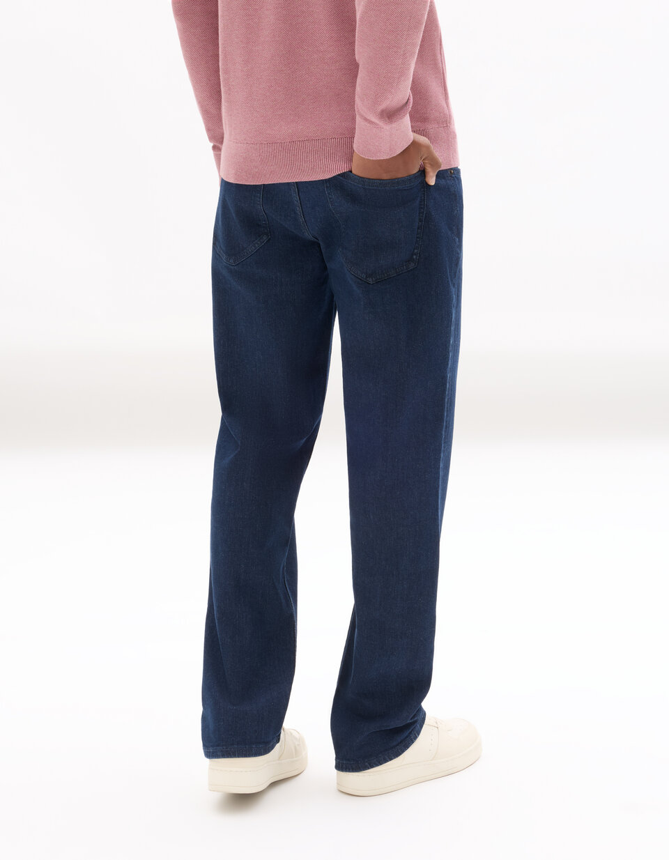 Vaquero recto de algodón elástico - crudo | celio be normal