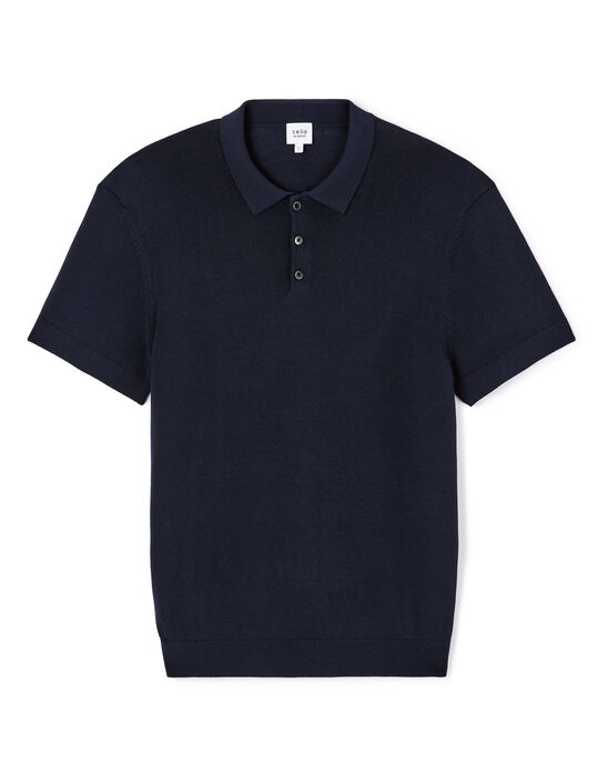 Polo Bleu Homme | celio be normal