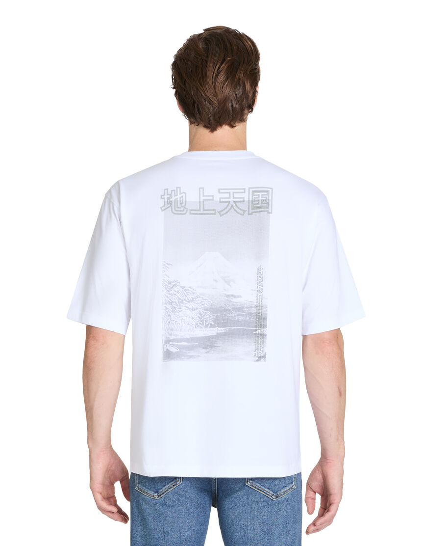Camiseta Oversize De Cuello Redondo 100 Algod N Blanca Celio Be Normal