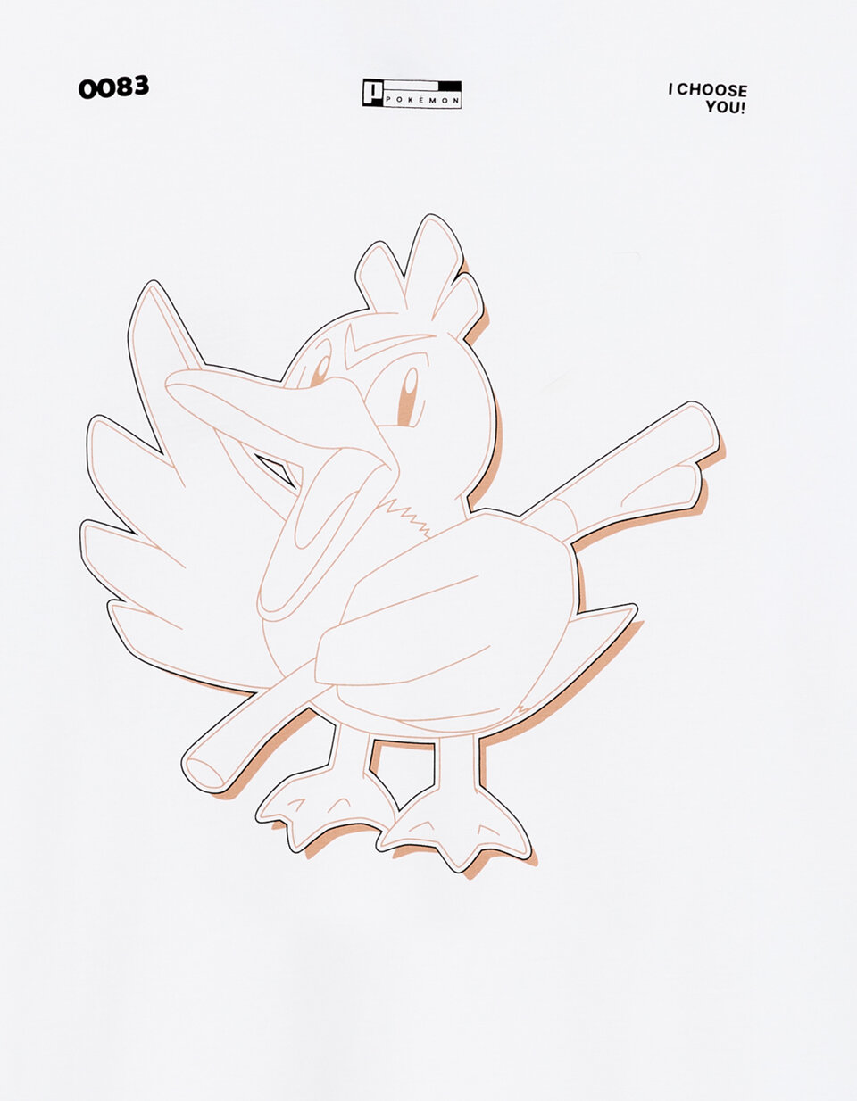 Pokémon - Camiseta Farfetch'd | celio be normal