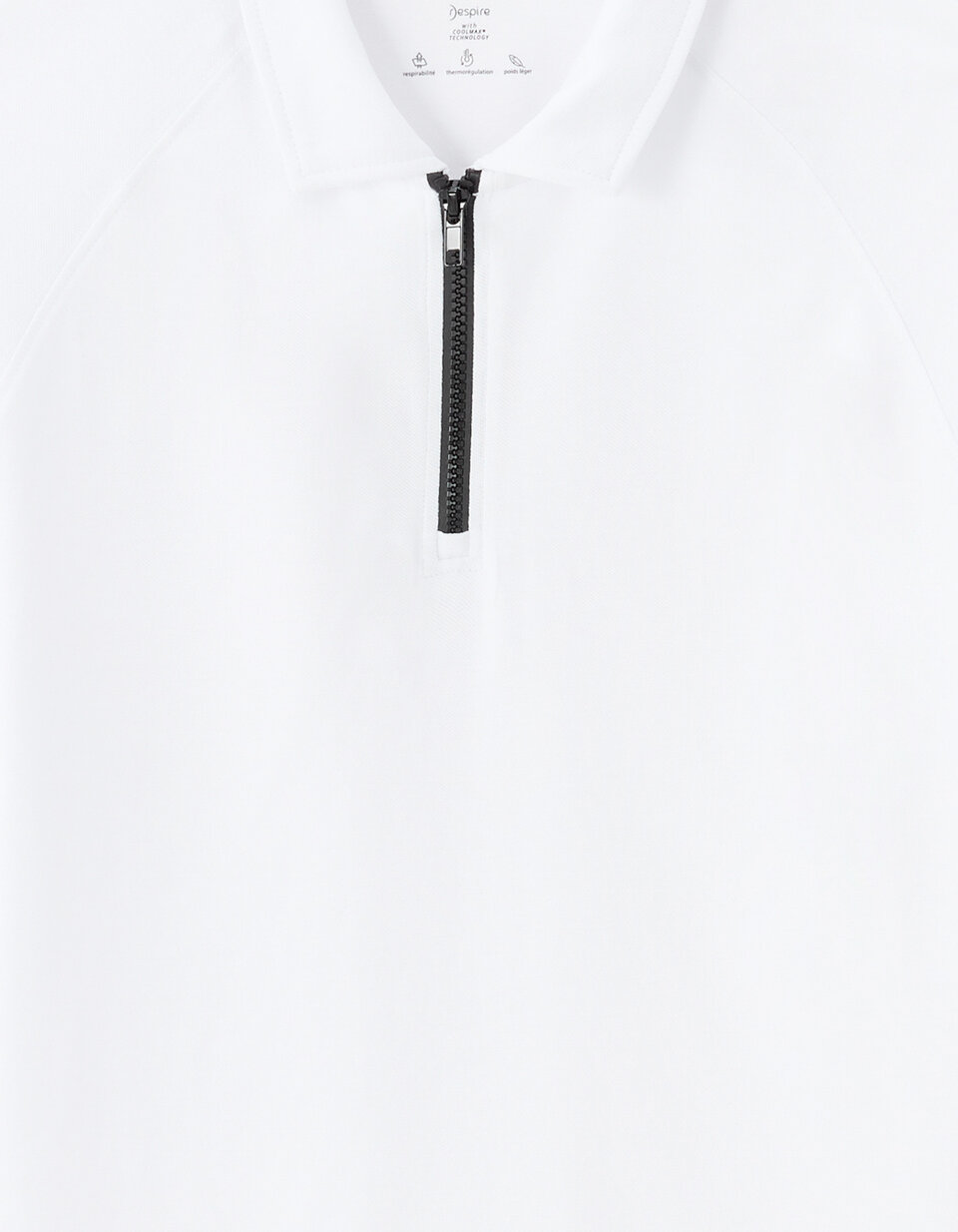 Polo regular Coolmax - blanc | celio be normal