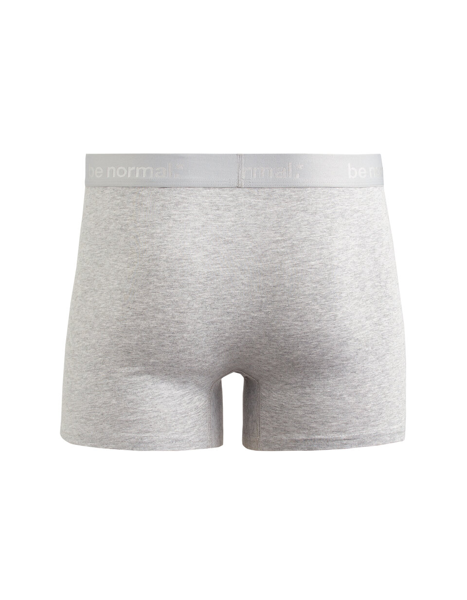 Boxer en coton stretch uni - gris chiné | celio be normal