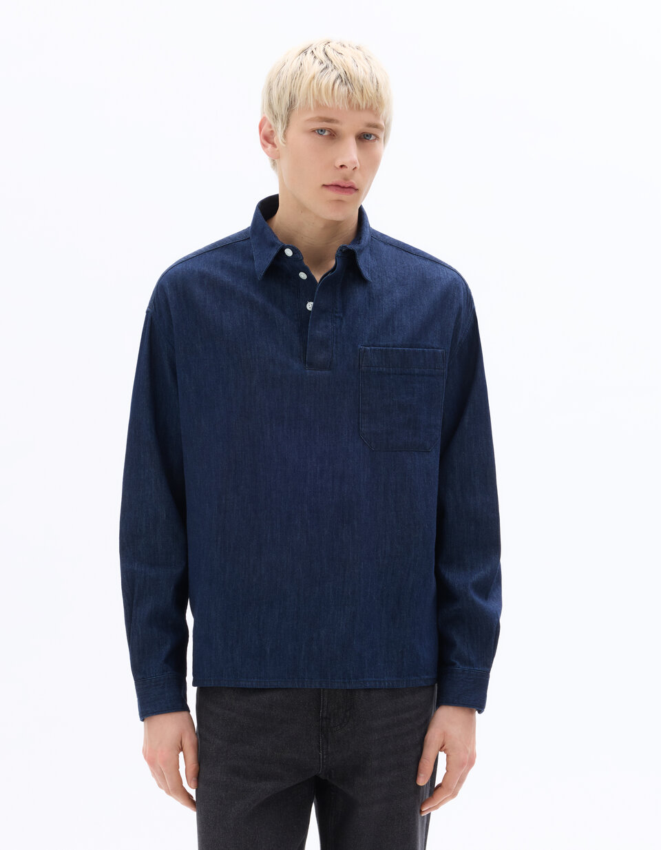 Chemise vareuse en jean - brut | celio