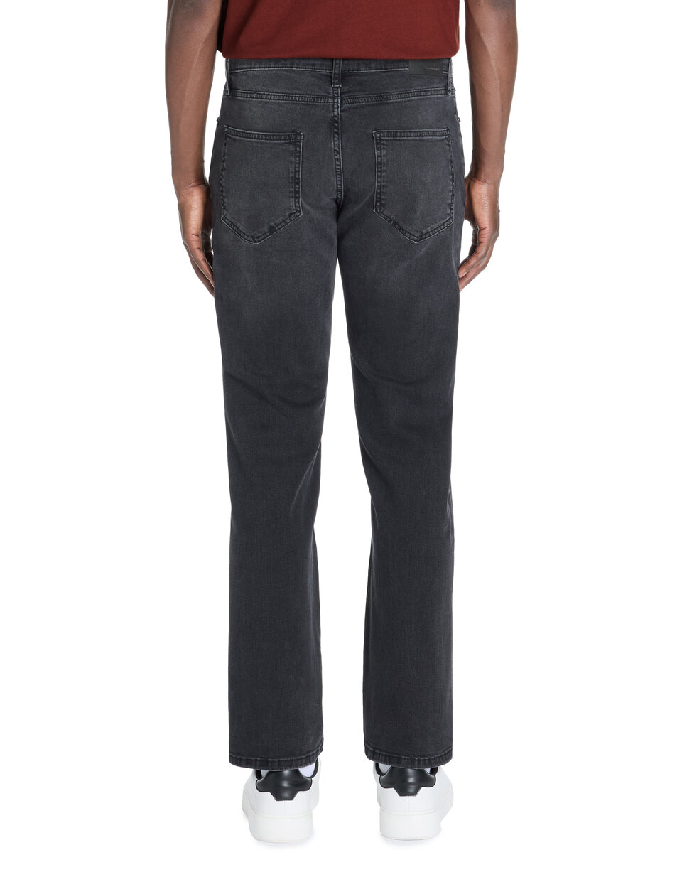 Jean C.5 regular coton stretch 3 longueurs - noir | celio be normal