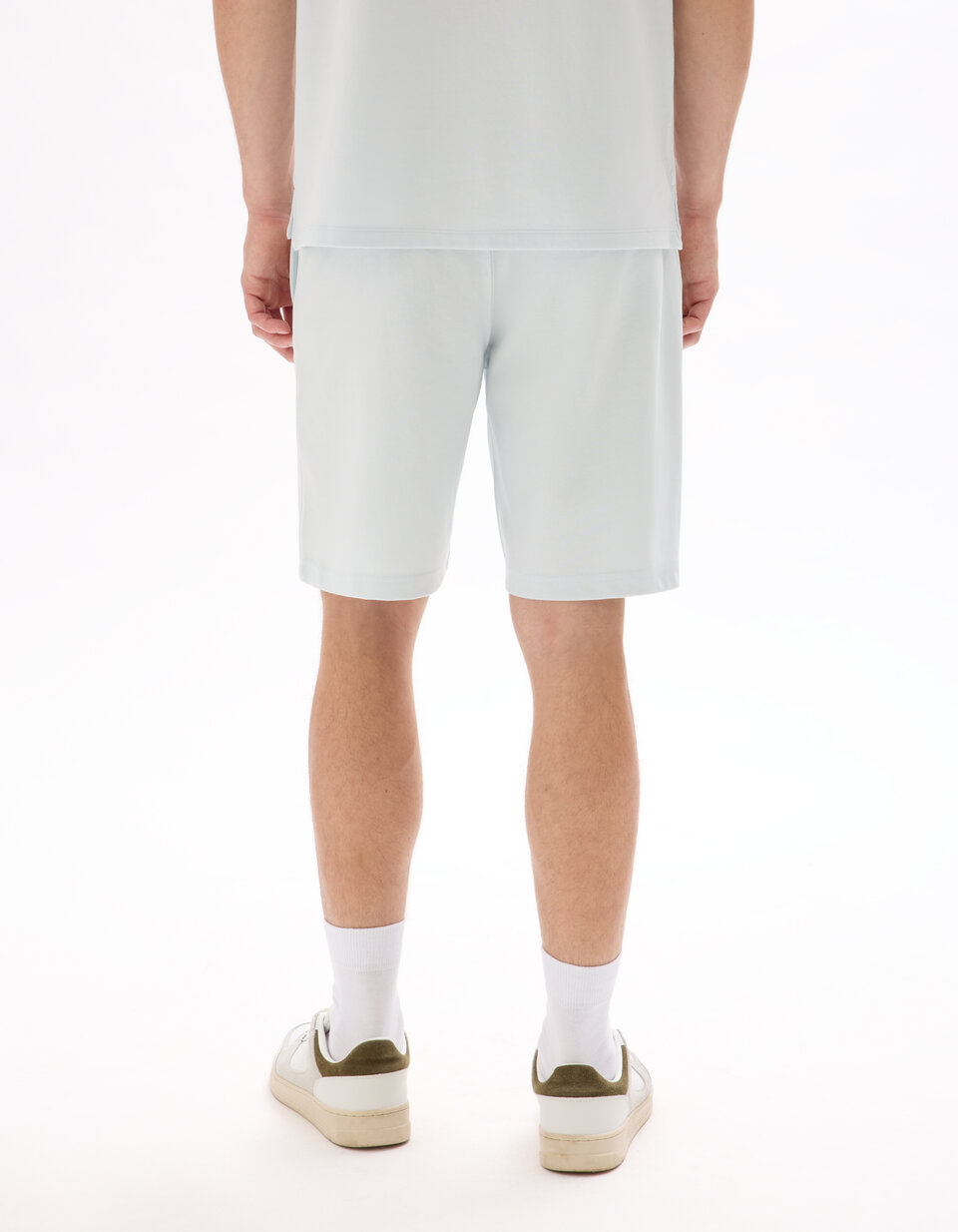 Bermuda regular coton mélangé - bleu | celio be normal