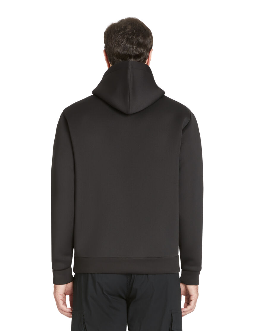 Sudadera Con Capucha Elástica Negra Celio Be Normal