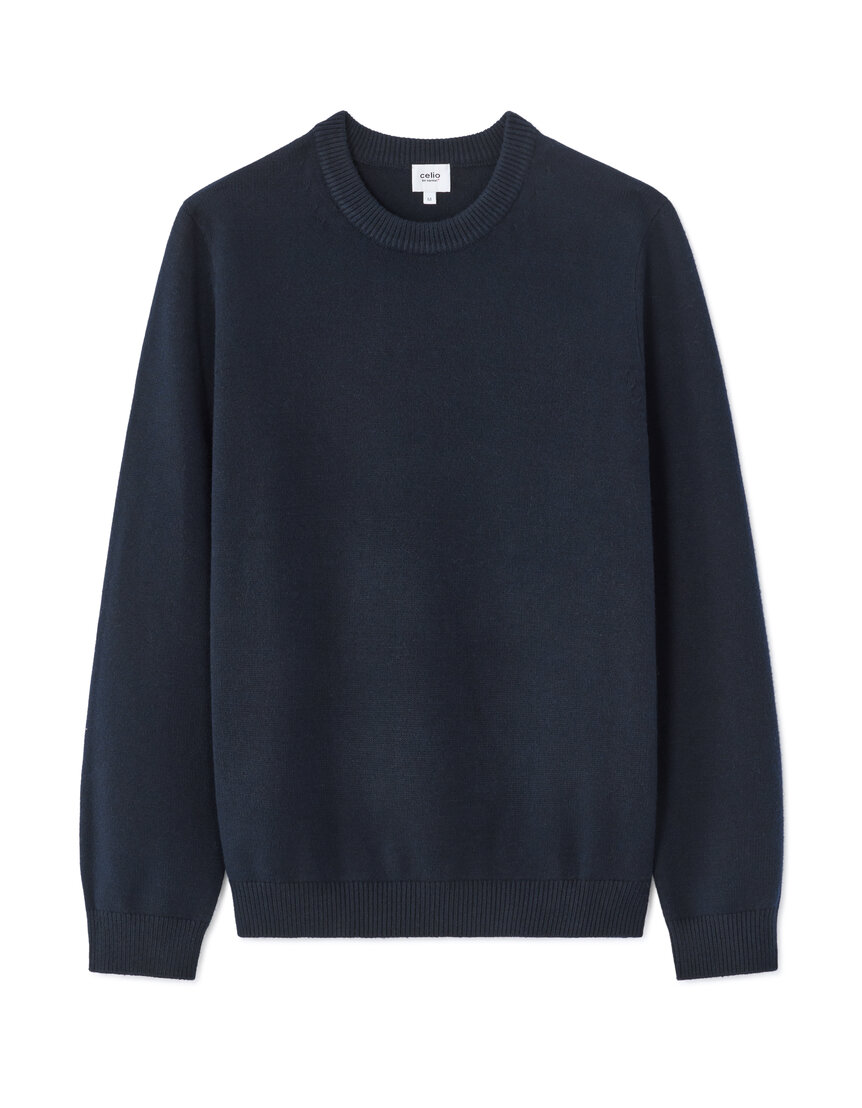 Camisola Azul Marinho Homem | celio be normal