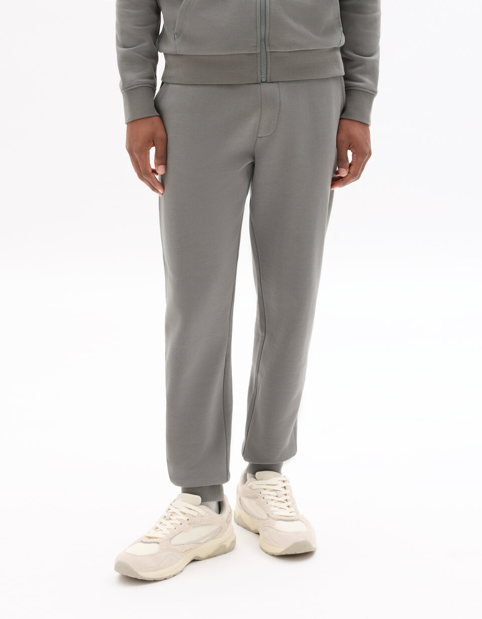 Pantalón de chándal regular - gris ratón | celio