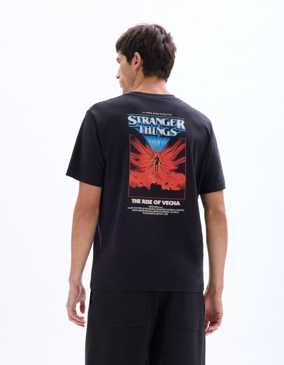 Stranger Things - Camiseta negra | celio be normal