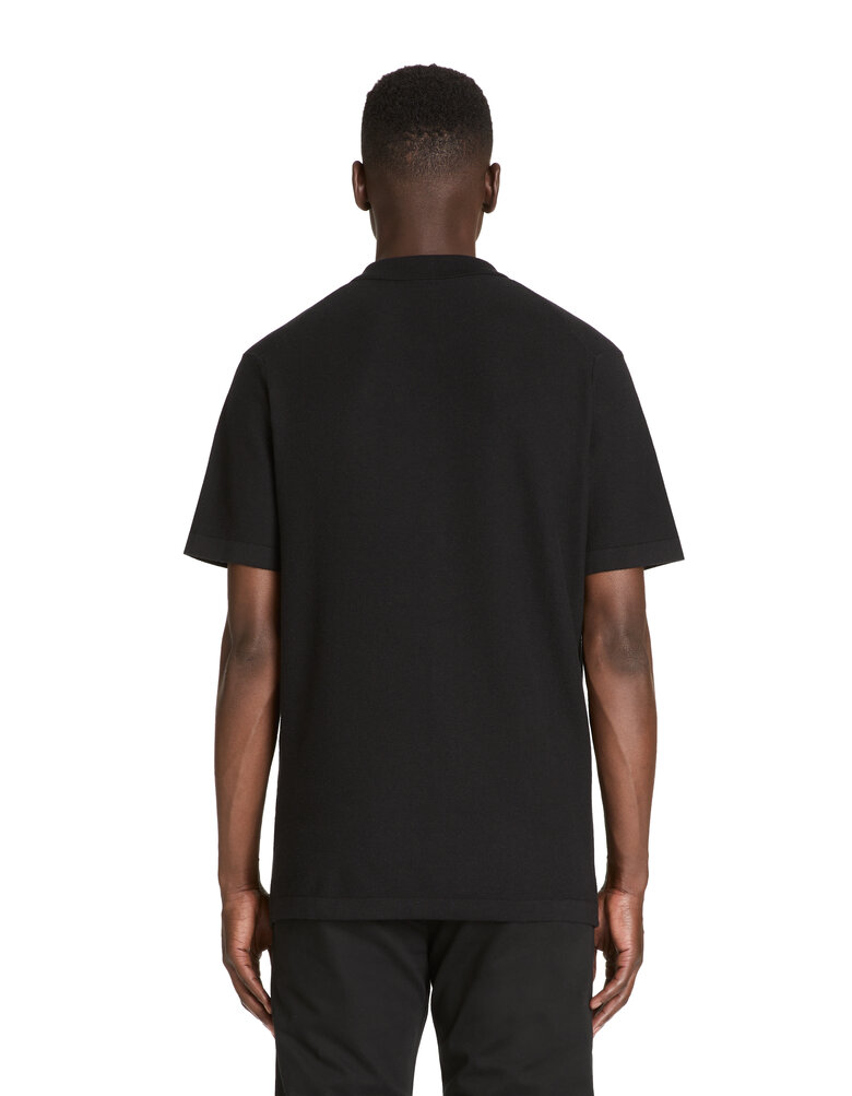 Camiseta Regular De Algodón Negra Celio Be Normal