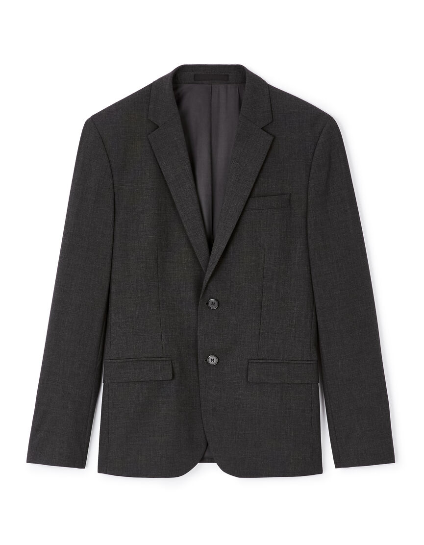 Veste De Costume Slim Gris Celio Be Normal