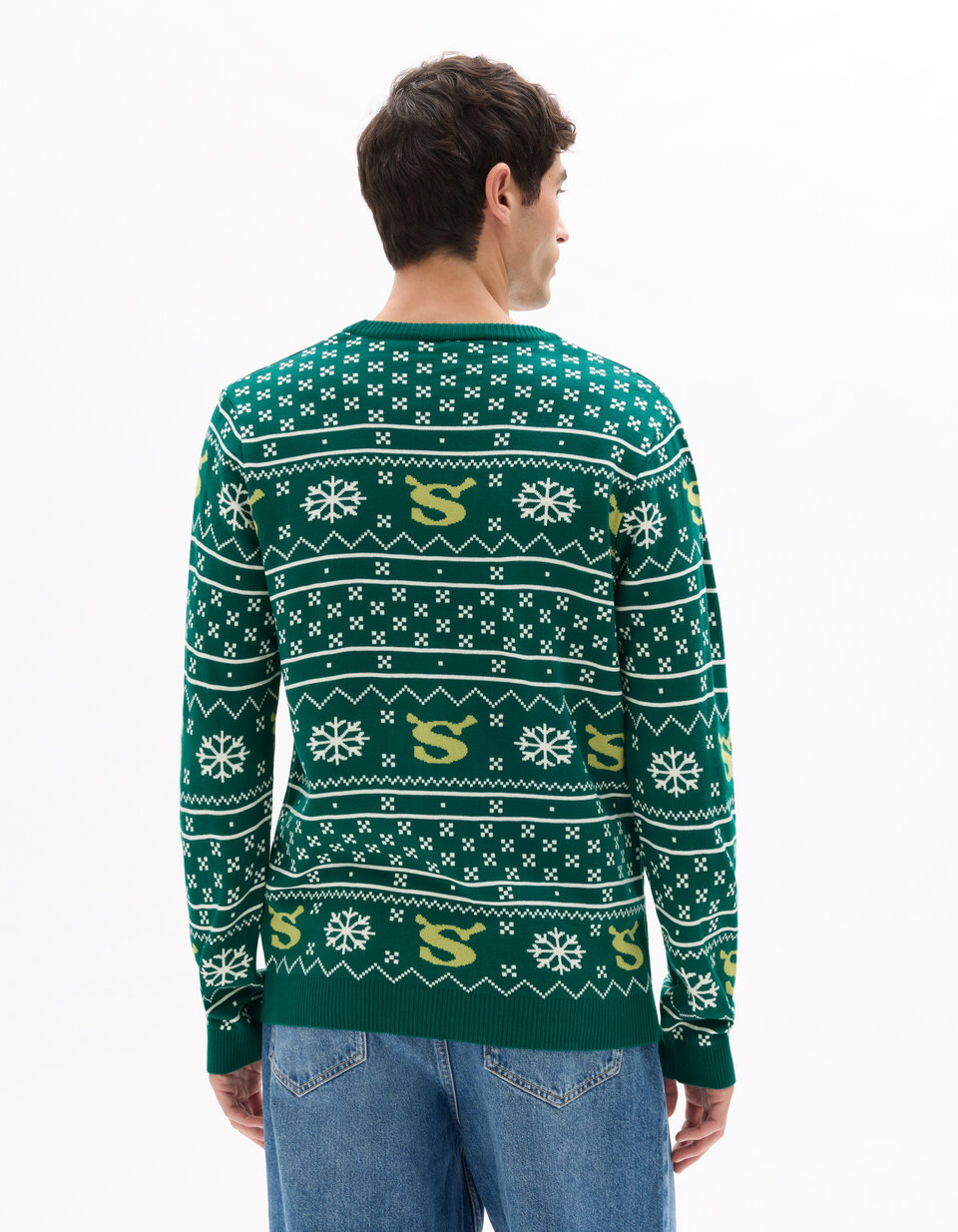 Shrek - Pull de Noël vert | celio be normal
