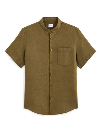 Chemise marron homme | celio be normal