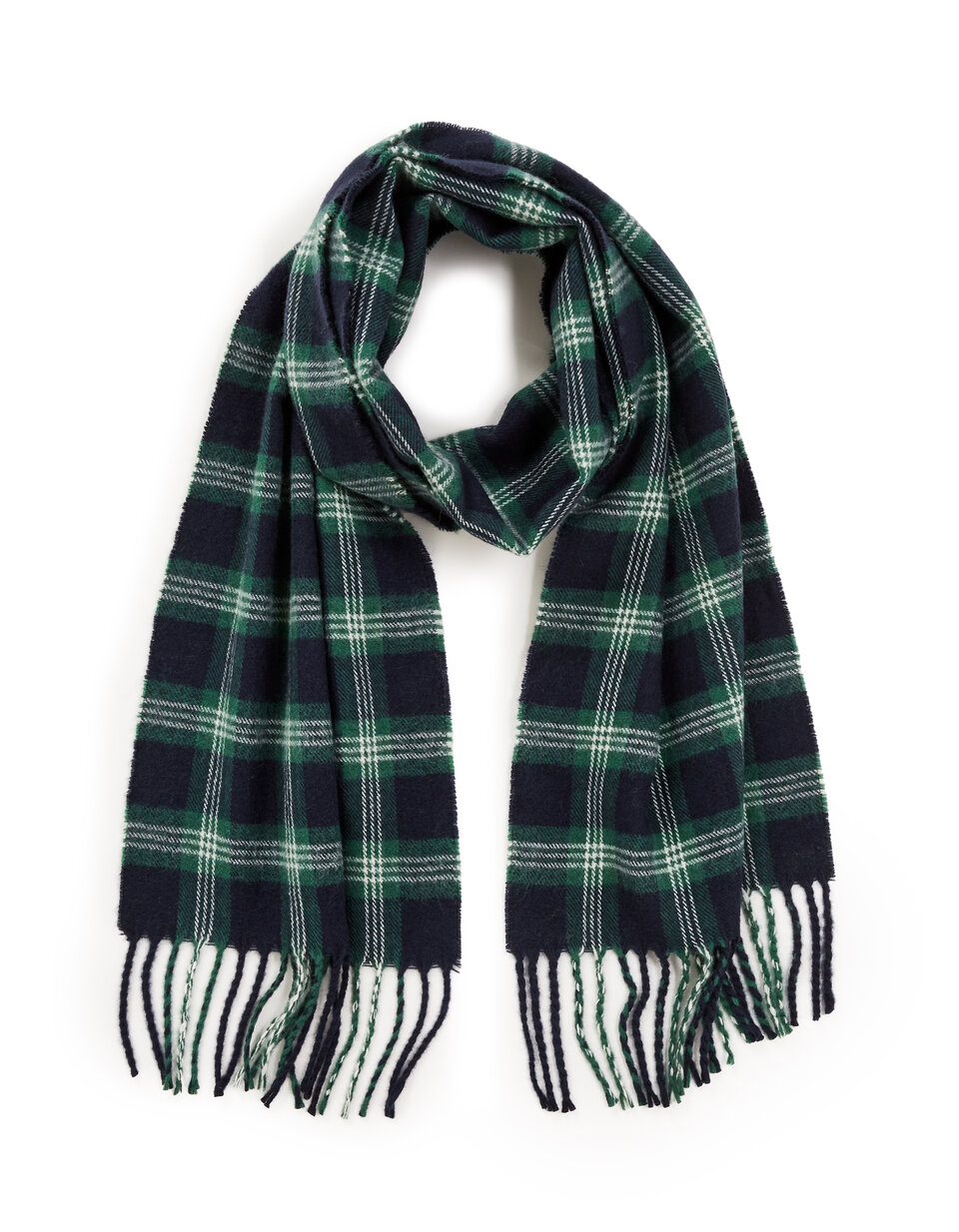 Caja de Bufanda a Cuadros - Verde | celio be normal